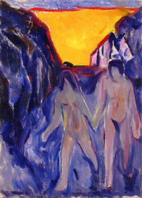 Naked Man And Woman Walking Bilder Gem Lde Und Lgem Lde Replikation
