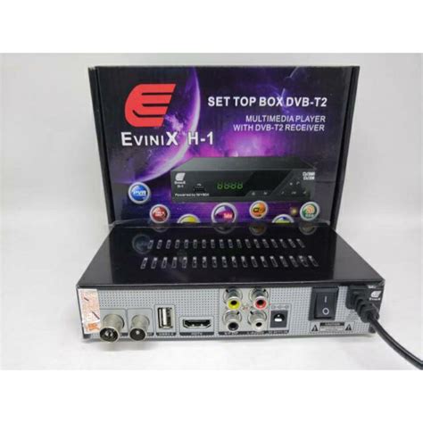 Jual SET TOP BOX EVINIX H1 DVBT2 Shopee Indonesia