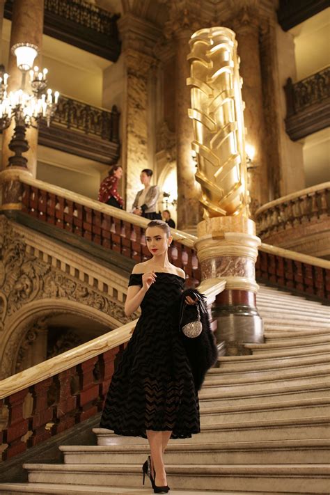 Lily Collins Emily In Paris Richard Dennen Crillon Ball Le Bal De La