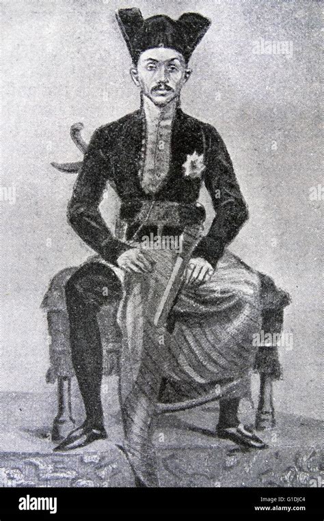 Pakubuwono Ix Pakubuwana Ix Ninth Susuhunan Ruler Of Surakarta In