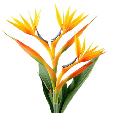 Bird Of Paradise Flowers Tropical Flower Nature Png Transparent