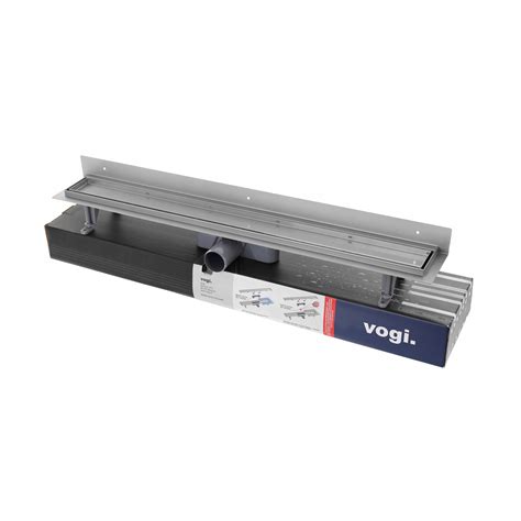 Odpływ liniowy przyścienny VOGI ruszt DUO 80 cm Odpływ liniowy