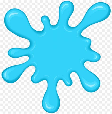 Blue Paint Splatter Transparent Clipart Png Photo 45541 TOPpng