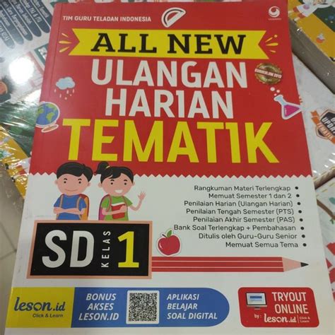 Jual JUAL CEPAT BUKU ALL NEW ULANGAN HARIAN TEMATIK SD KELAS 1