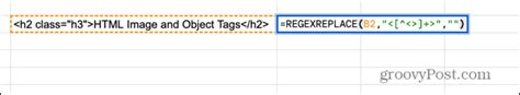 How To Remove HTML Tags In Google Sheets
