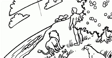 La Creación del Mundo para colorear Dibujos infantiles imagenes