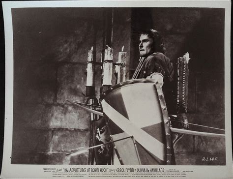 The Adventures Of Robin Hood X Still Errol Flynn Olivia De