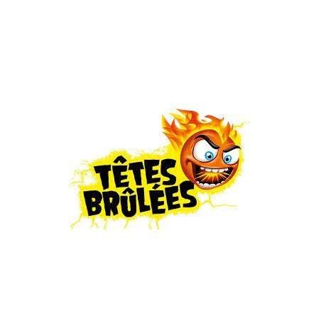 150 Bonbons Têtes Brûlées Kitache Framboise en Stick Bonbons emballés