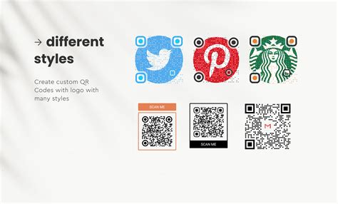 Create Custom Professional Qr Codes With Your Logo Qr Code Etsy Canada