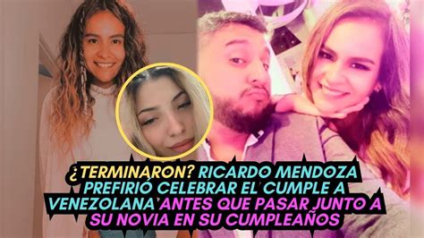 TERMINARON RICARDO MENDOZA CELEBRA CUMPLE DE VENEZOLANA Y SU NOVIA