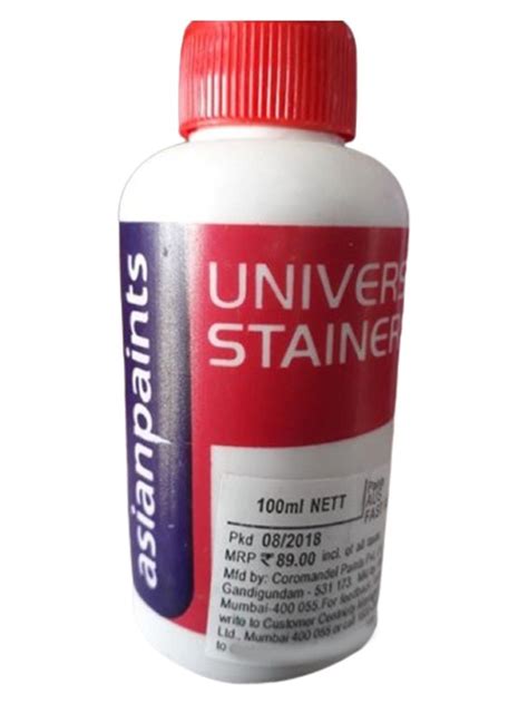 Asianpaints Asian Paint Universal Stainer Bottle 100 Ml At Rs 89