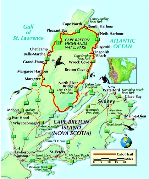 Cabot Trail Cape Breton Nova Scotia Newfoundland Travel Cabot
