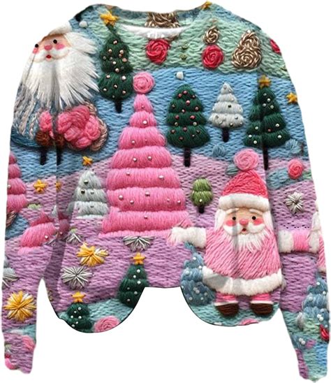 Suéter Navideño Mujer Sueter Navideños Pareja Sweater Christmas