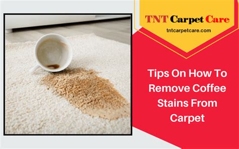 Tips To Remove Coffee Stains From Carpet El Cajon CA