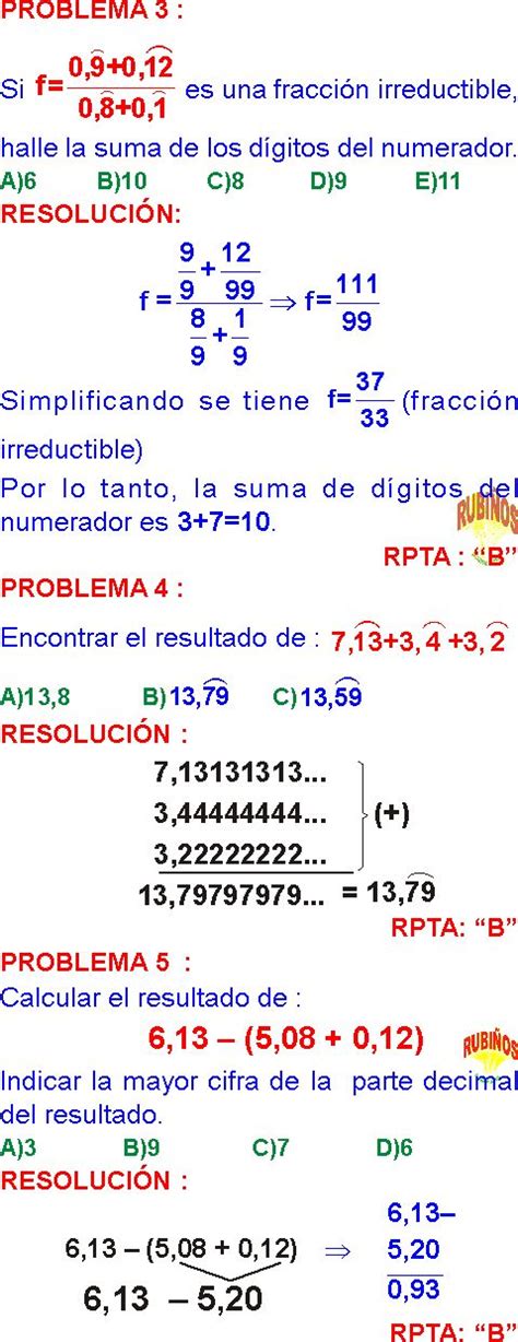 Problemas Con Fracciones Y Decimales Resueltos Pdf Vostan