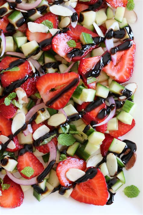 Strawberry Cucumber Salad Skinnytaste Information Society
