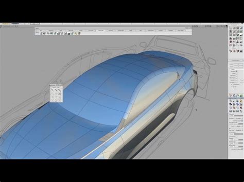 bmw 3d modeling autodesk alias tutorial update car body design
