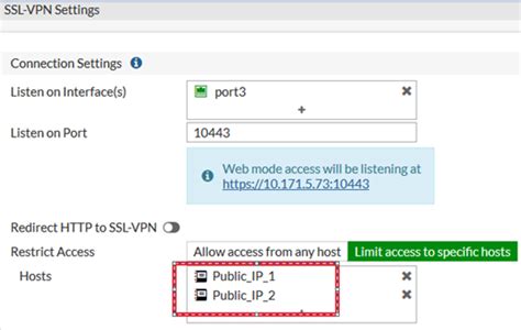 Technical Tip Binding Ssl Vpn User Group To Publi Fortinet Community