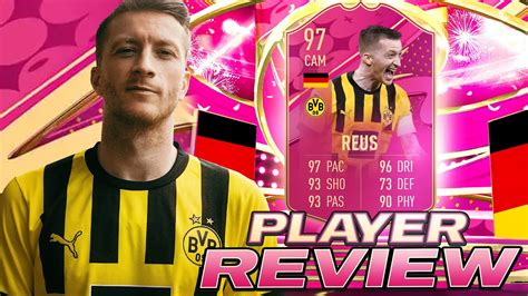 97 FUTTIES MARCO REUS PLAYER REVIEW FIFA 23 ULTIMATE TEAM YouTube