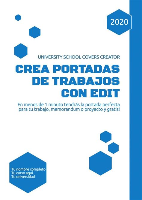 Portadas De Trabajos En Word