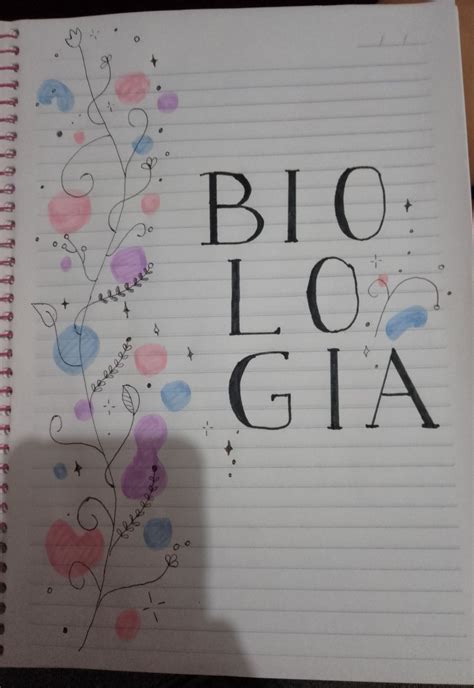 Ideia de capa de matéria BIOLOGIA em 2023 Biologia Ideias para