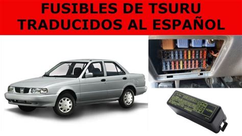 Descubre el manual del diagrama de fusibles de Tsuru en español Fácil