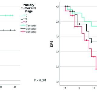 Kaplan Meier Curve For Os And Dfs In Patients Who Underwent Liver