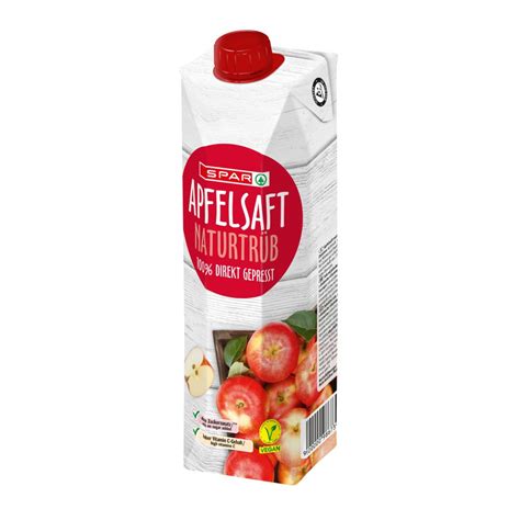 SPAR Apfelsaft naturtrüb 1 L online kaufen INTERSPAR
