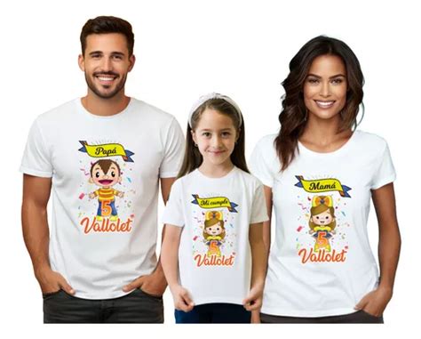 Kit Familiar 3 Playeras Personalizada Bely Y Beto Caricatura Envío gratis