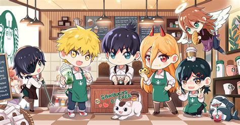 Makima Power Denji Higashiyama Kobeni Hayakawa Aki And 3 More