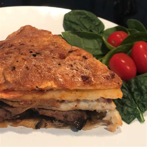 Étagé de Tortillas au Poulet Jambon et Bacon