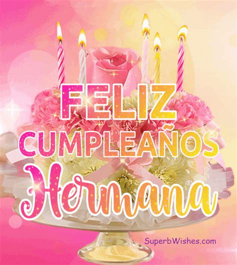 Pastel de Cumpleaños Floral Rosa Feliz Cumpleaños Hermana