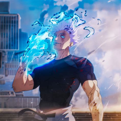 X Resolution Satoru Gojo Digital Jujutsu Kaisen Art