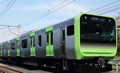 山手線E235系に世界初の技術ステンレス車に透明フィルム 鉄道ニュース 鉄道チャンネル