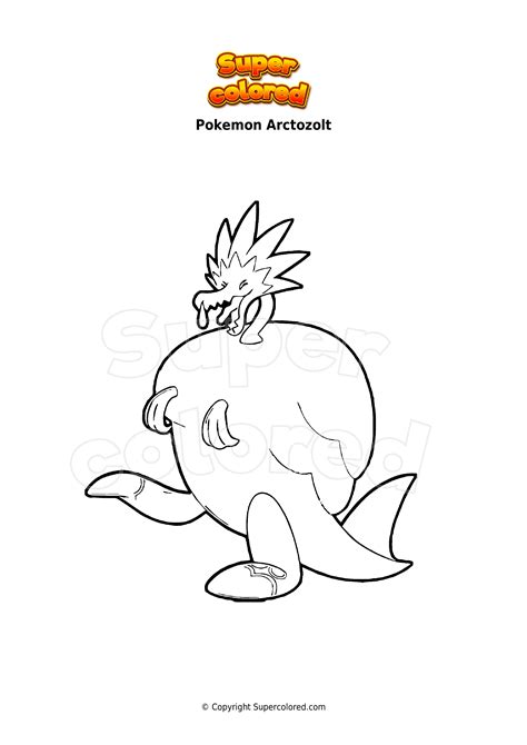 Disegno Da Colorare Pokemon Arctozolt Supercolored