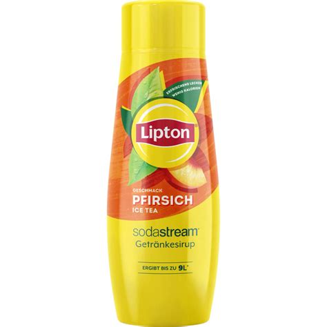 Sodastream Sirup Lipton Ice Tea Pfirsich Ml Kaufen Bei Obi