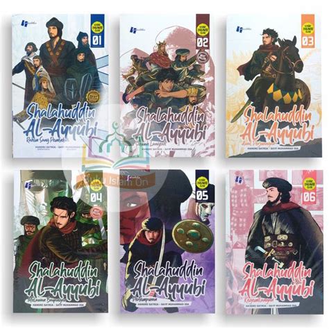 Jual Paket 6 Buku Komik Shalahuddin Al Ayyubi 1 Set Jilid 1 6