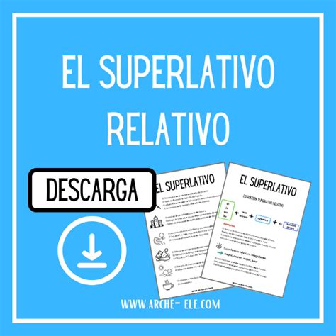 EL SUPERLATIVO RELATIVO