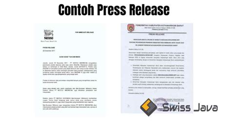 2 Contoh Press Release Yang Baik Dan Benar
