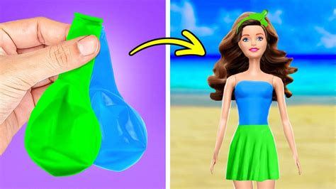 Transformaciones fantásticas de muñecas Barbie Manualidades y trucos