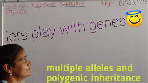 class 12 ch 5 principles of inheritance and variations youtube