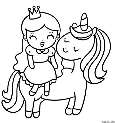 Princess Unicorn Coloring Page Turkau The Best Porn Website