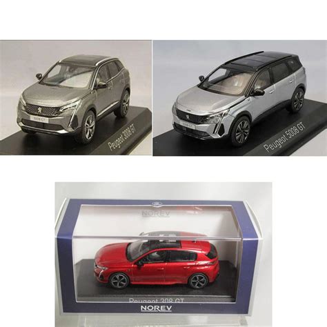 オンラインでの最低価格 PEUGEOT norev 1 43 308 3008 Model Peugeot New GT 1 dgb