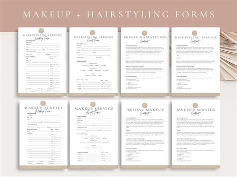 Editable Freelance Hair Makeup Artist Contract Template Service