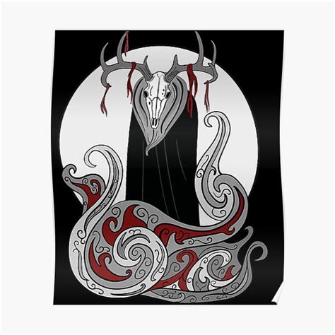 Wendigo Monster Native American Algonquian Cannibal Legend Poster By