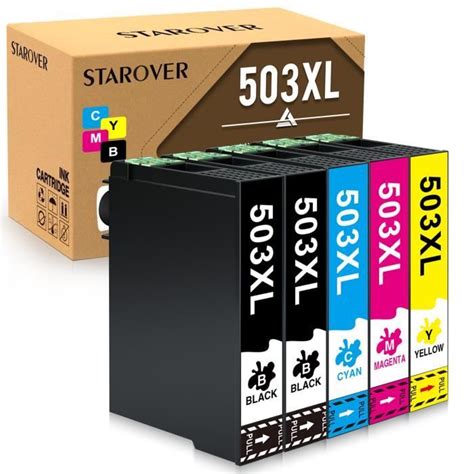 Cartouches D Encre STAROVER 503 XL Compatible Avec Epson 503 XL Epson