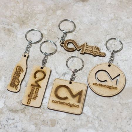 Chaveiro Personalizado Acrílico Corte Mágico