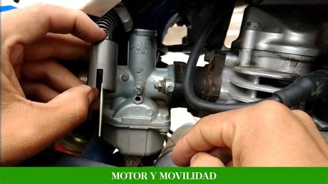 Las Partes Y El Funcionamiento Del Carburador De Una Moto
