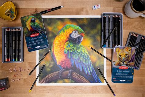 Introducing NEW Derwent Chromaflow Coloured Pencils Bromleys Art Supplies