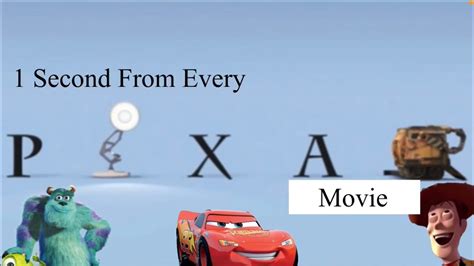 Second From Every Pixar Movie Youtube